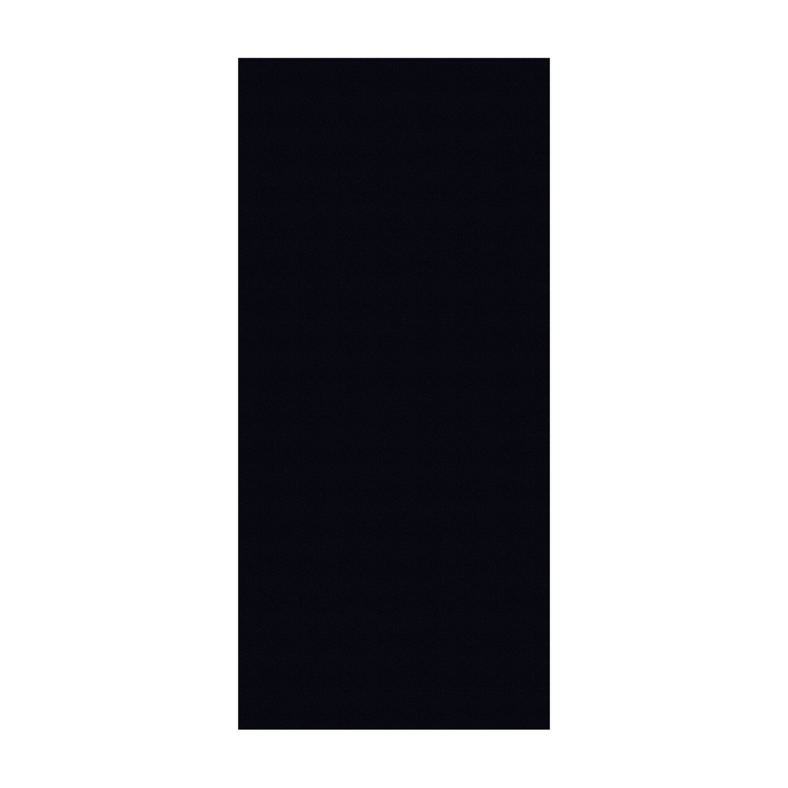 Black 620mm wide end panel and 10 fixing blocks - Sliding Wardrobes