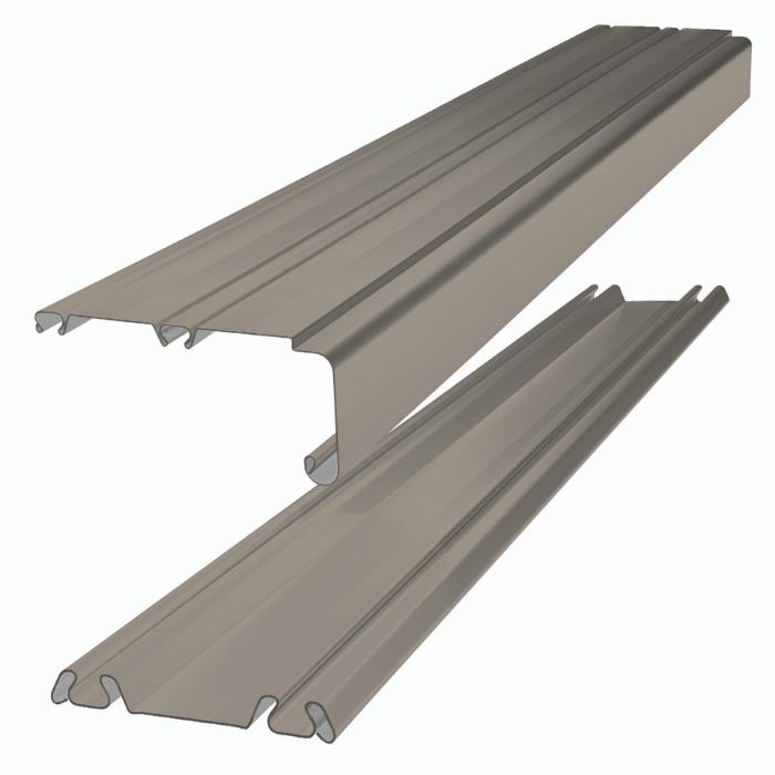 3606mm Track Set - Sliding Wardrobes